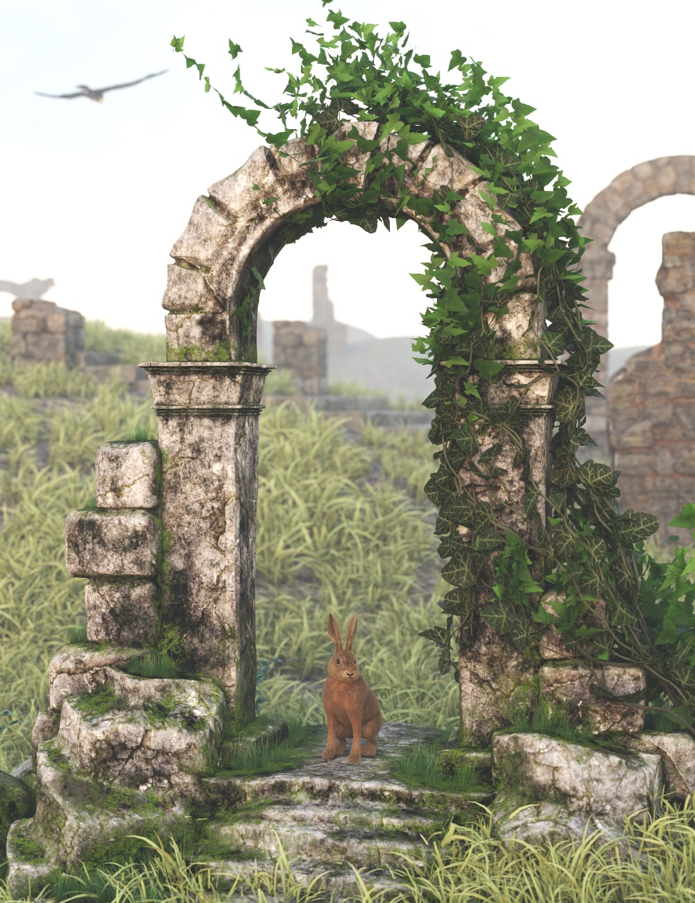 Forgotten Gate Diorama | Daz 3D