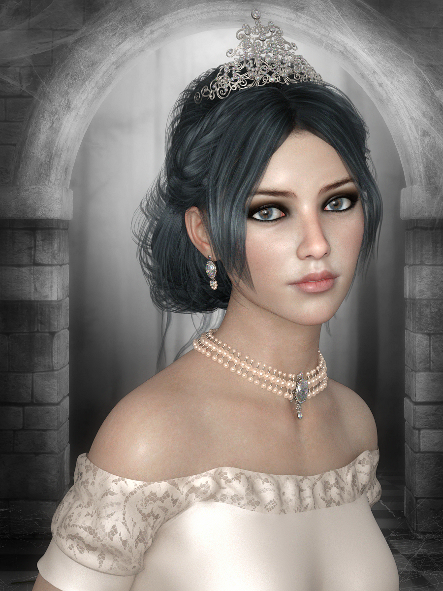 June Hair Expansion for DS/Poser | Daz 3D