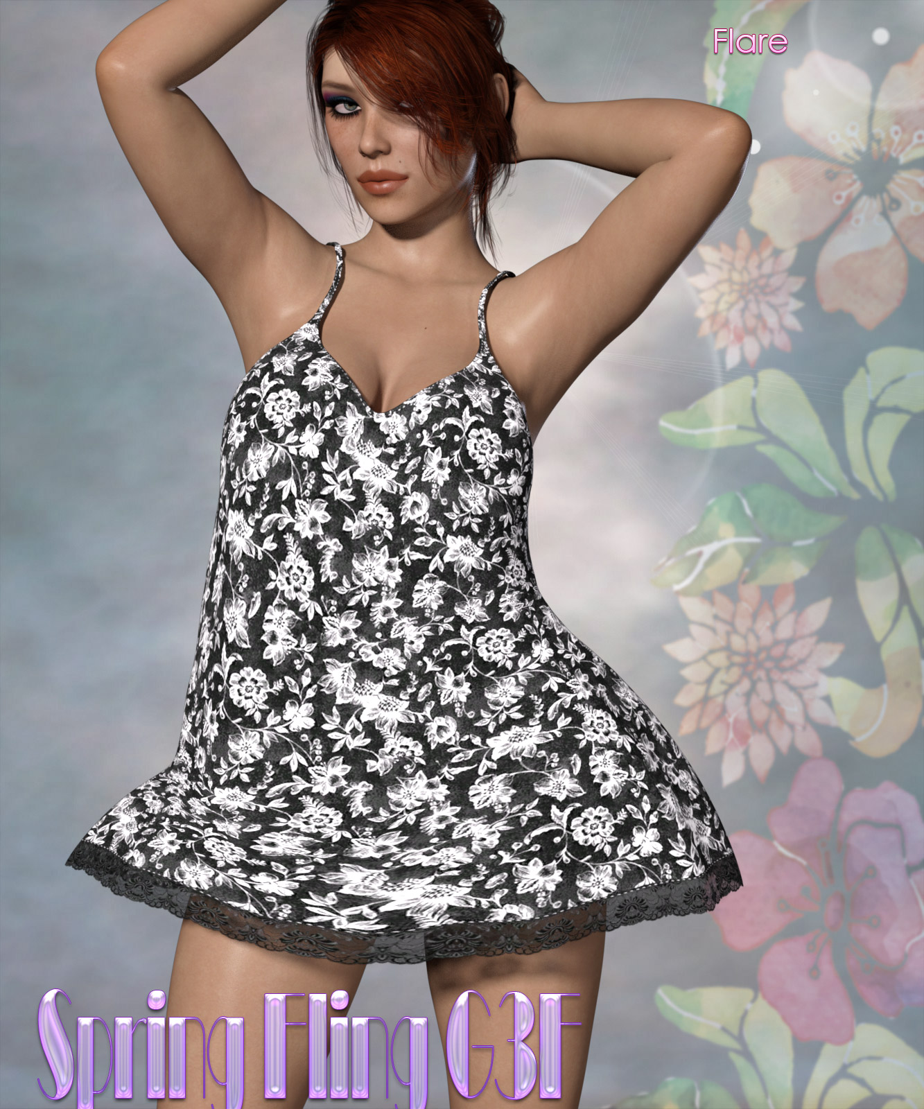 Spring Fling G3F | Daz 3D