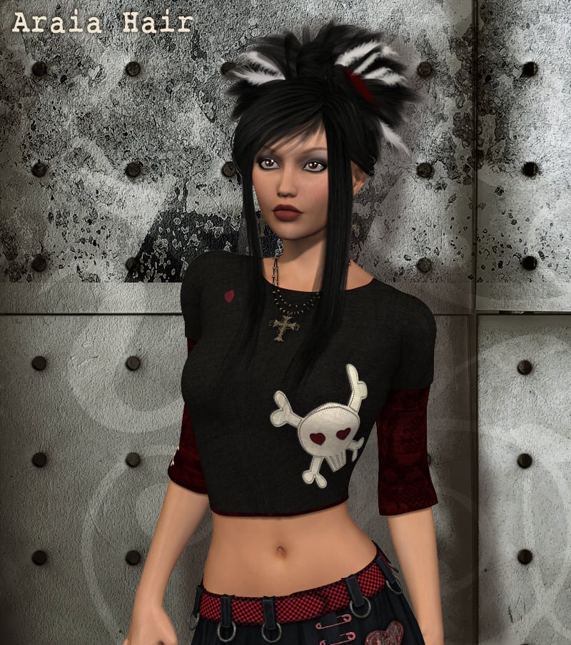 Araia Hair | Daz 3D