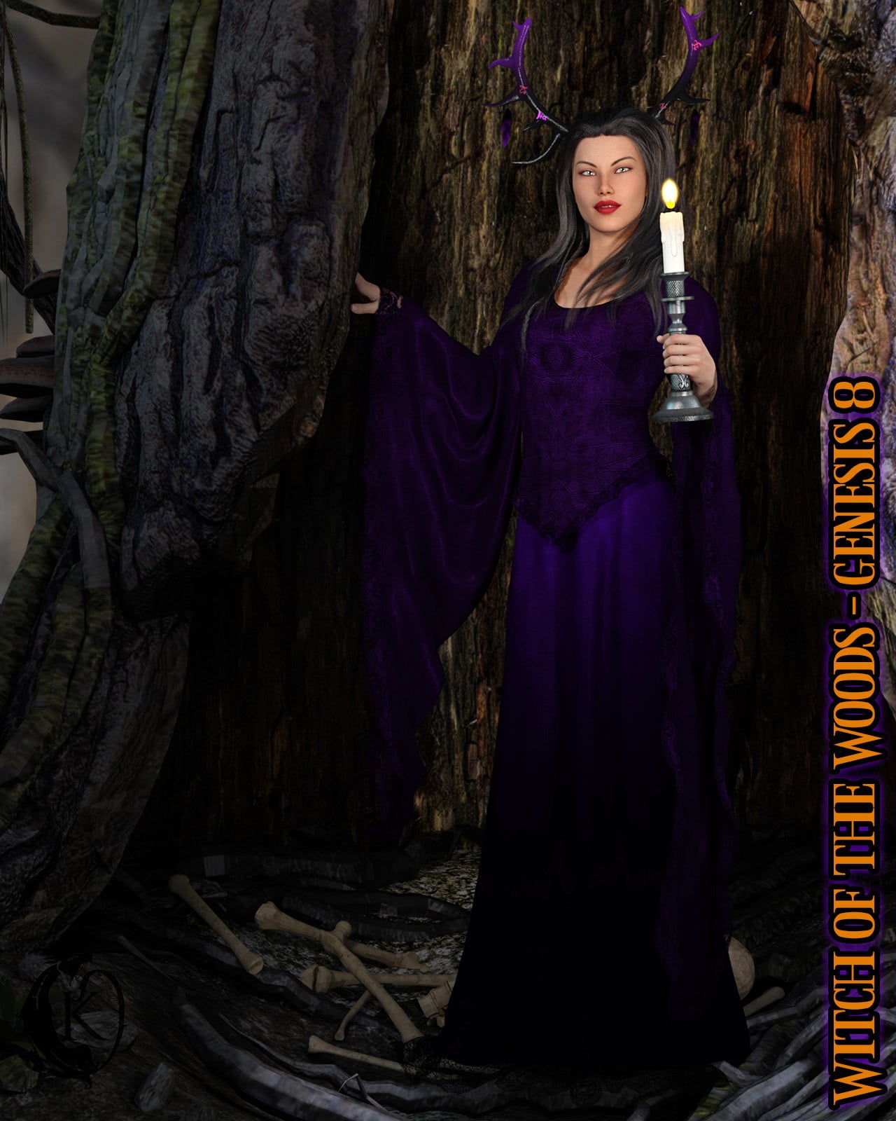 dforce - Witch of the Woods - Genesis 8 | Daz 3D