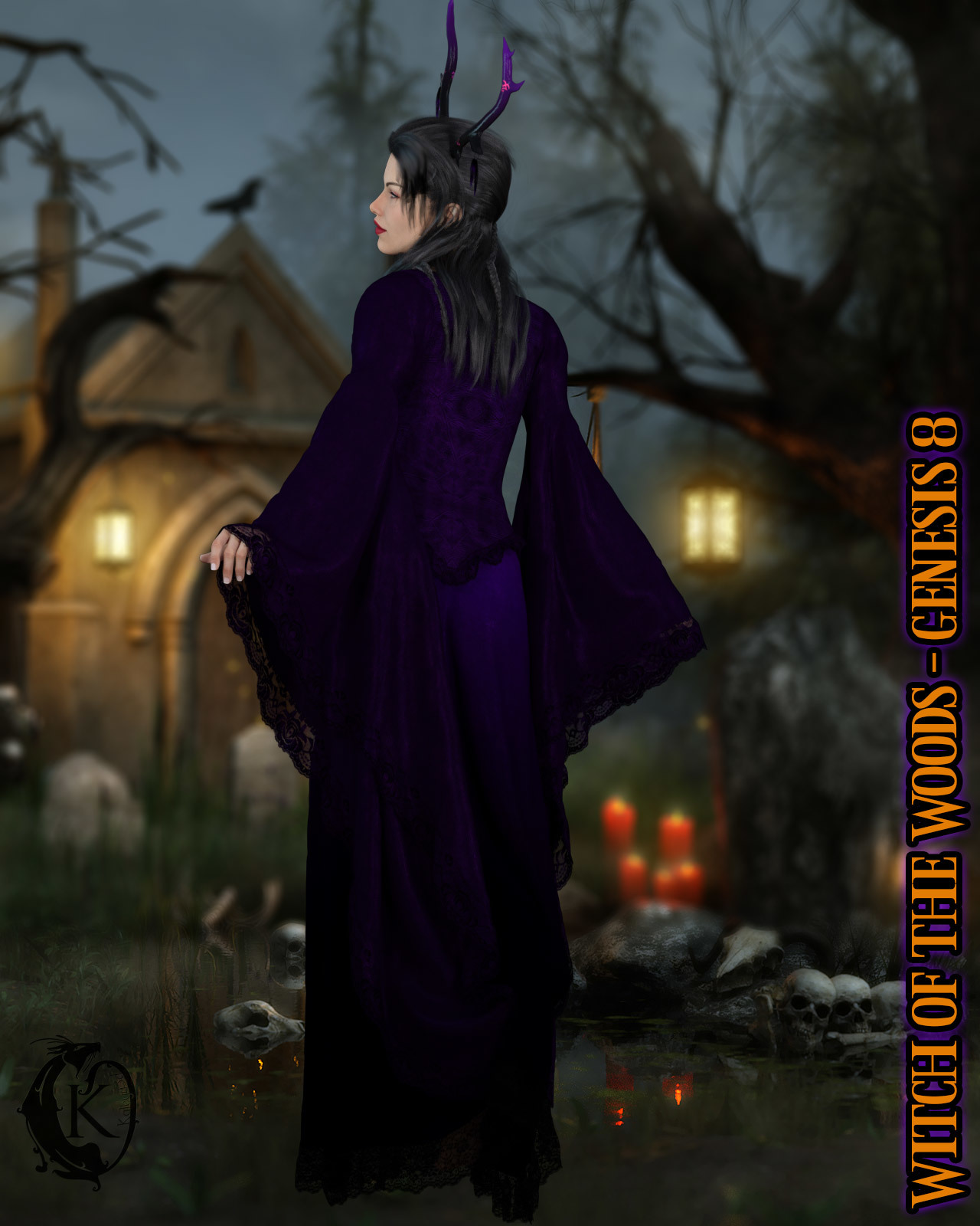 dforce - Witch of the Woods - Genesis 8 | Daz 3D