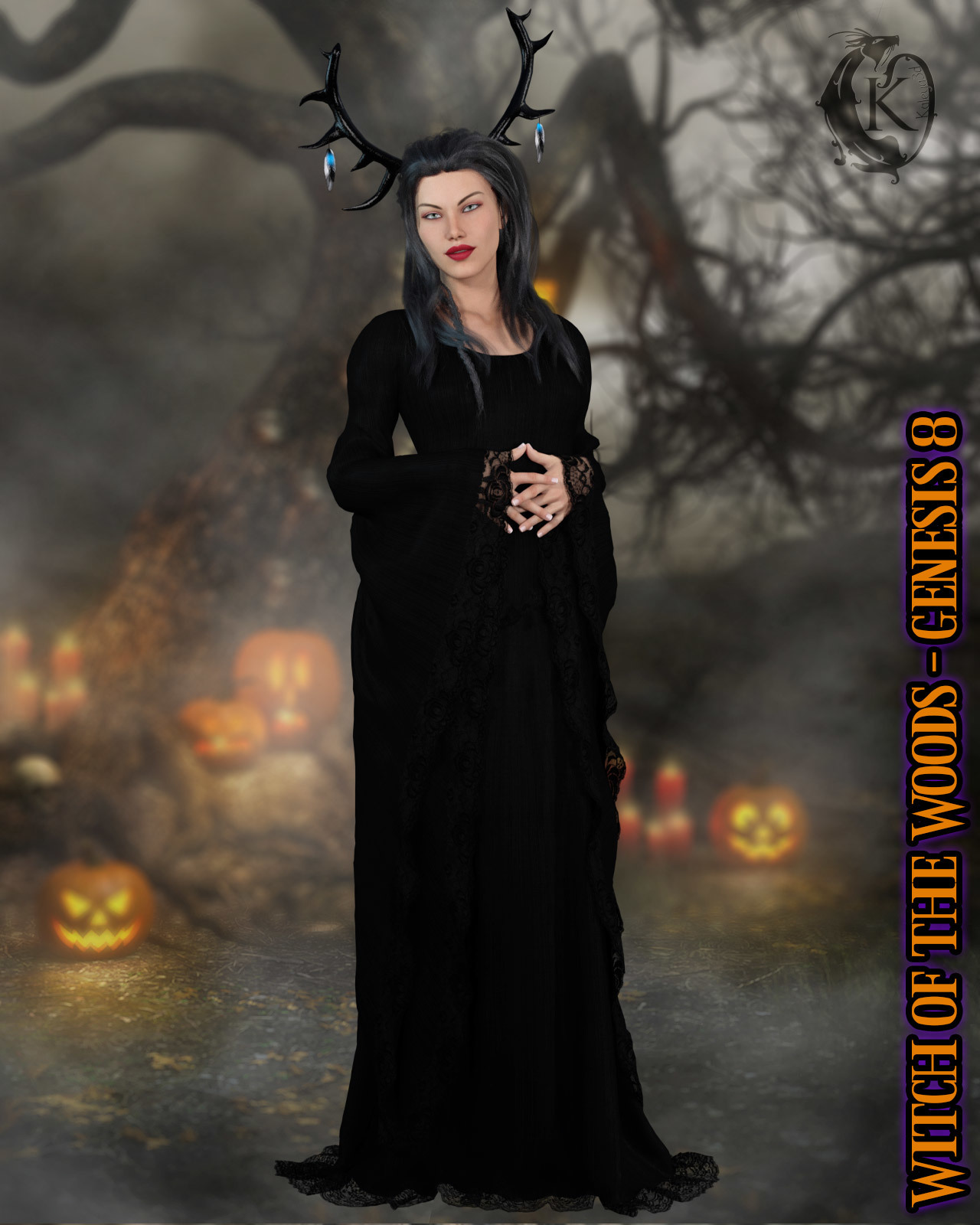dforce - Witch of the Woods - Genesis 8 | Daz 3D