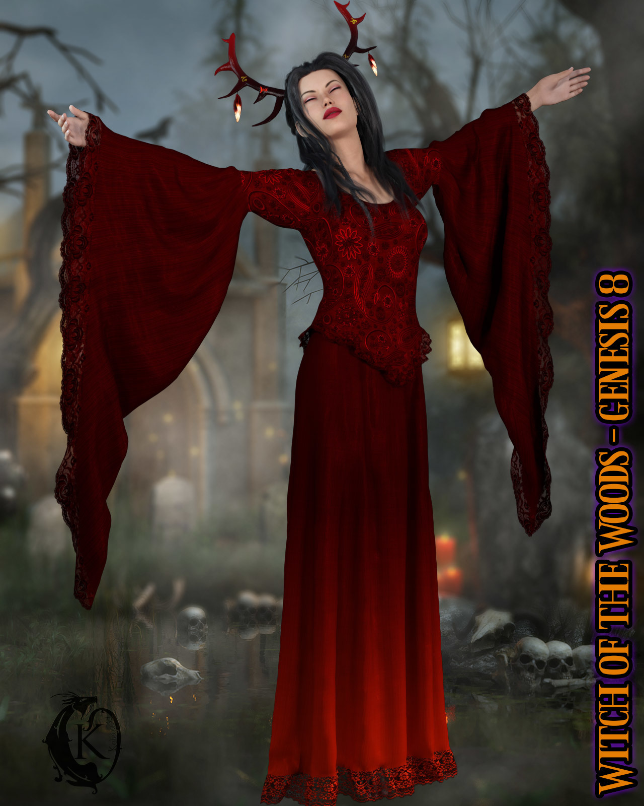 dforce - Witch of the Woods - Genesis 8 | Daz 3D