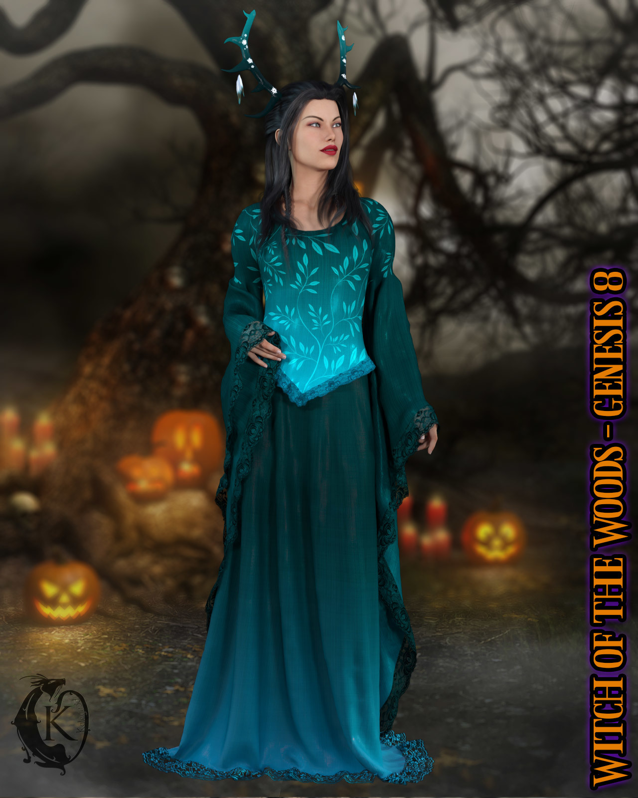 dforce - Witch of the Woods - Genesis 8 | Daz 3D