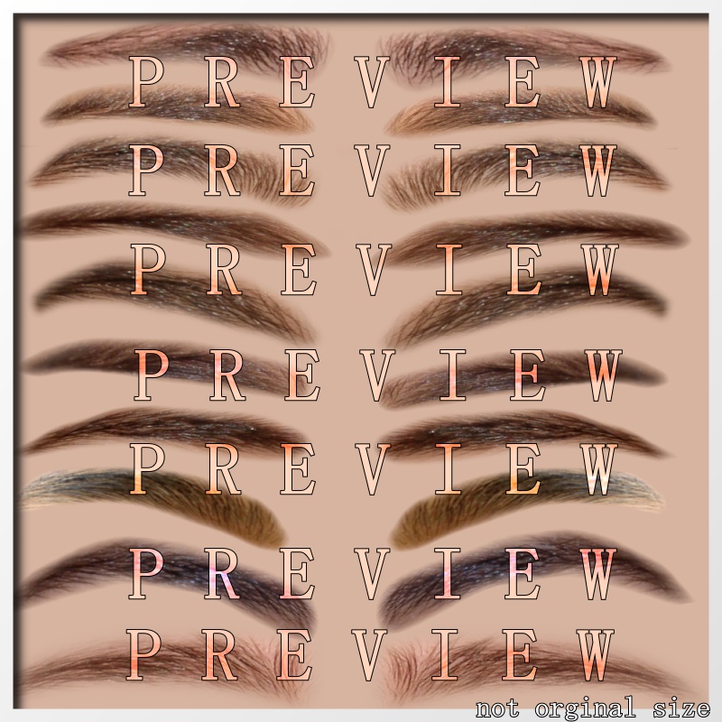 AM: Everyday Brows 3 - Merchant Resource | Daz 3D