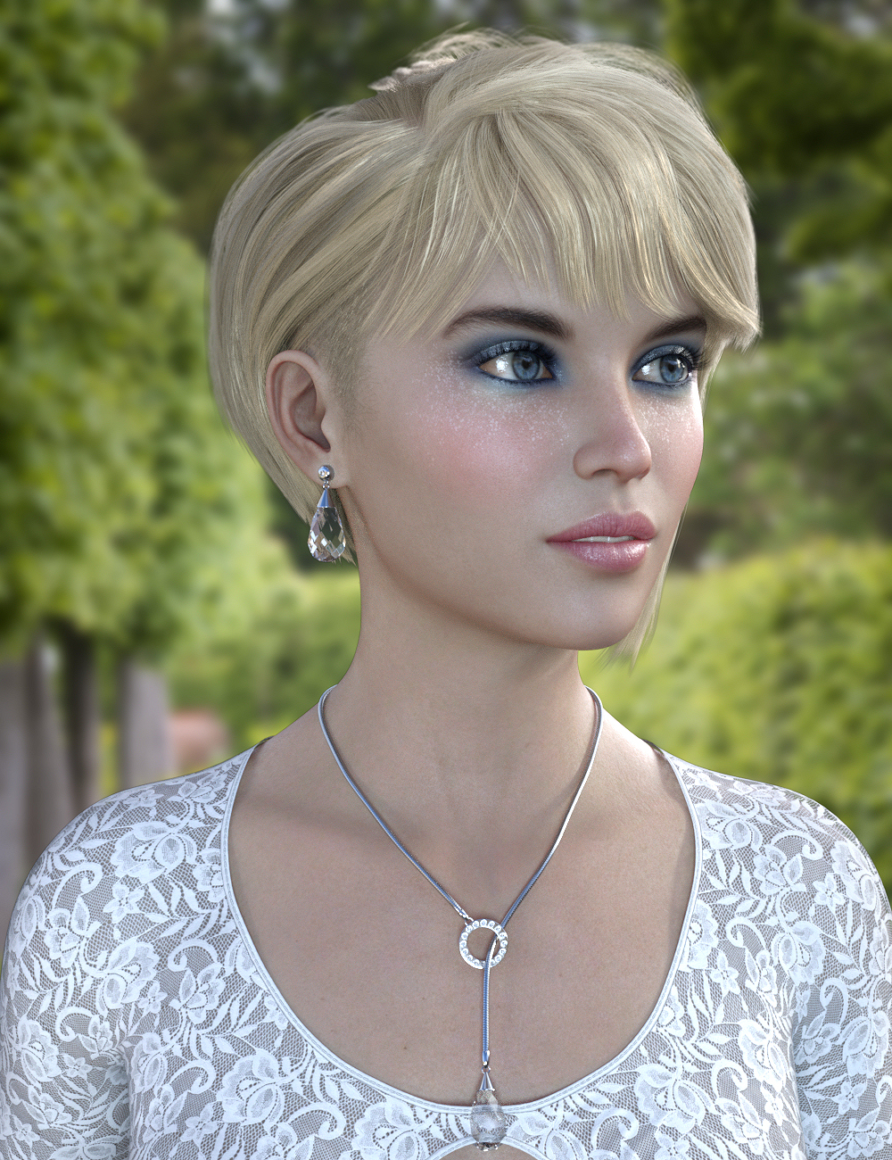 Ariah Hair for Genesis 8 Females | Daz 3D