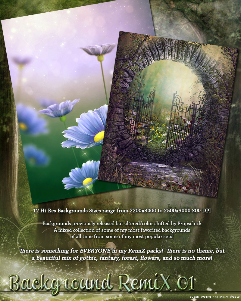 Background RemiX 01 | Daz 3D