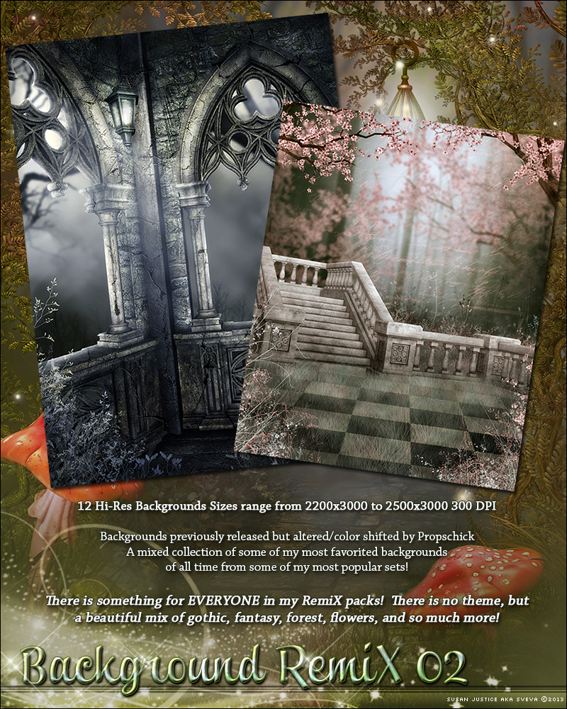 Background RemiX 02 | Daz 3D