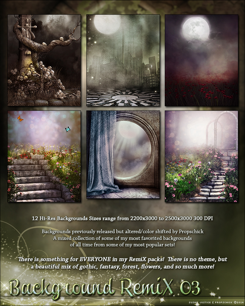Background RemiX 03 | Daz 3D