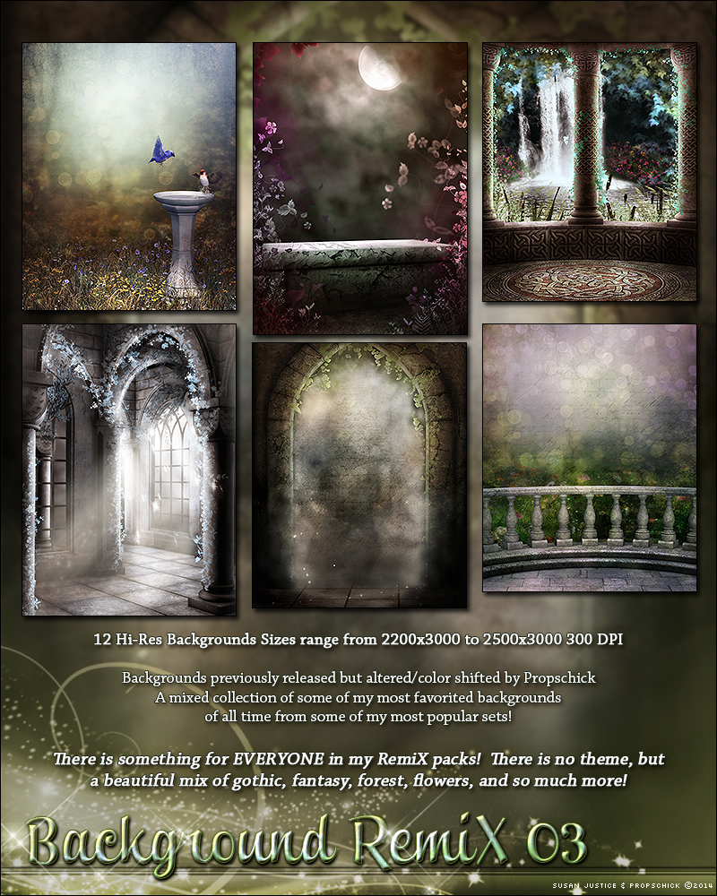 Background RemiX 03 | Daz 3D