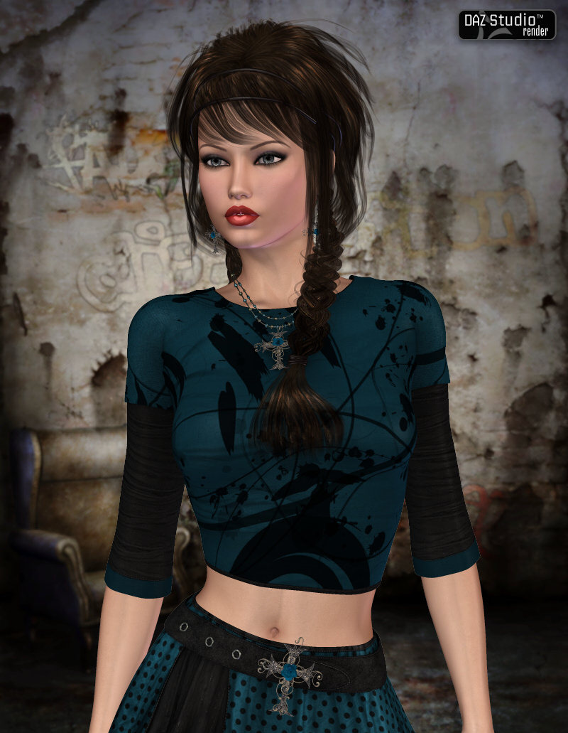 Taeri Hair | Daz 3D