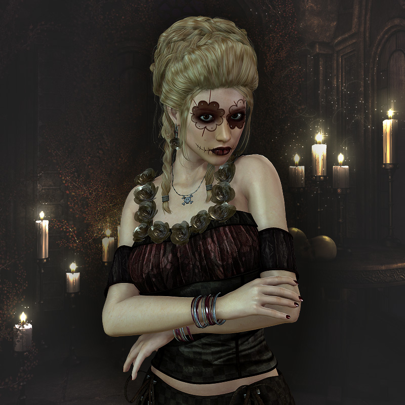 Sugar Doll Outfit | Daz 3D