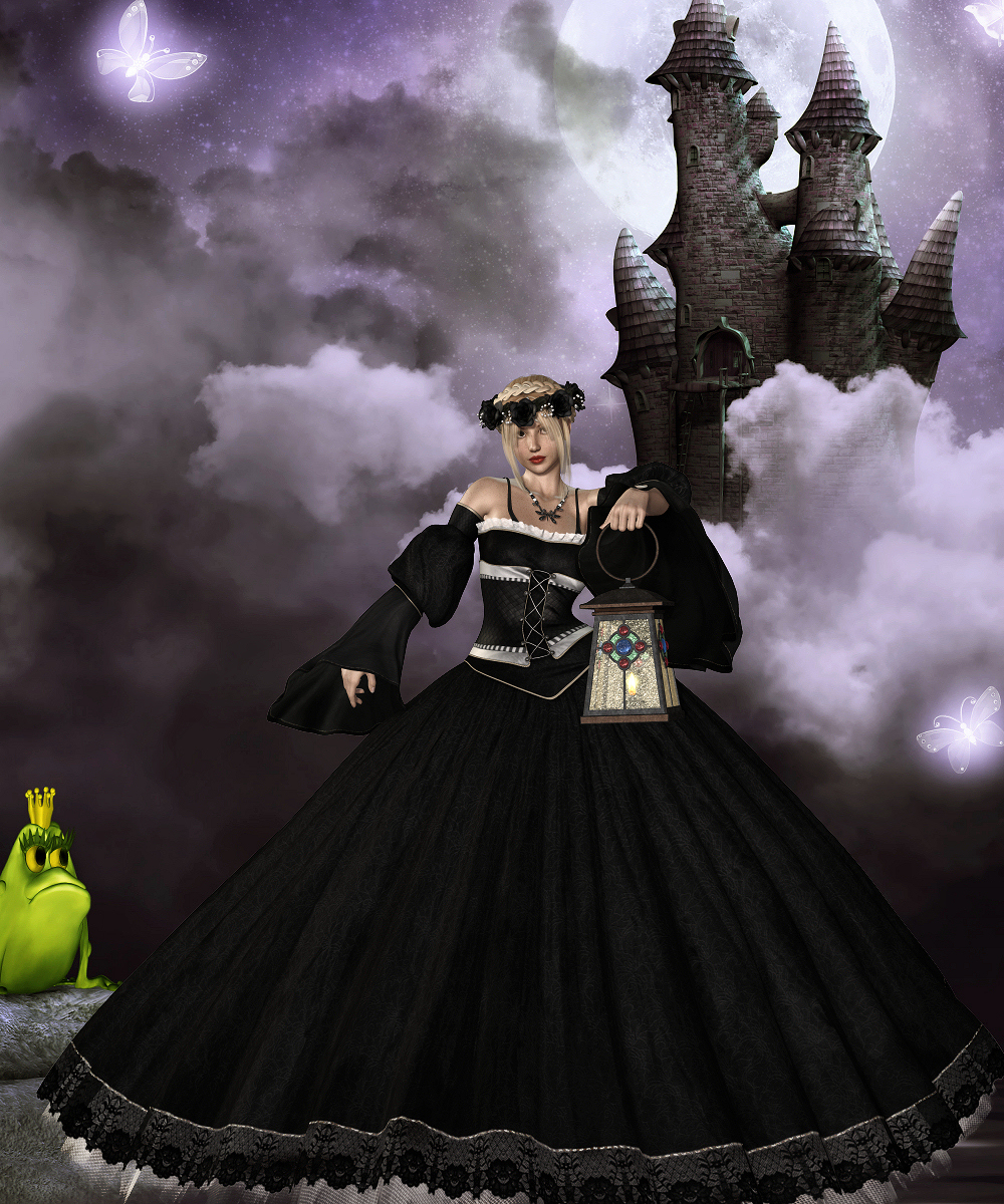 Princess Lilly Outfit | Daz 3D