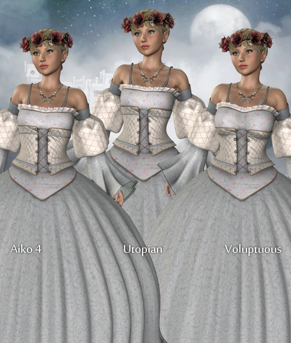 Princess Lilly Outfit | Daz 3D