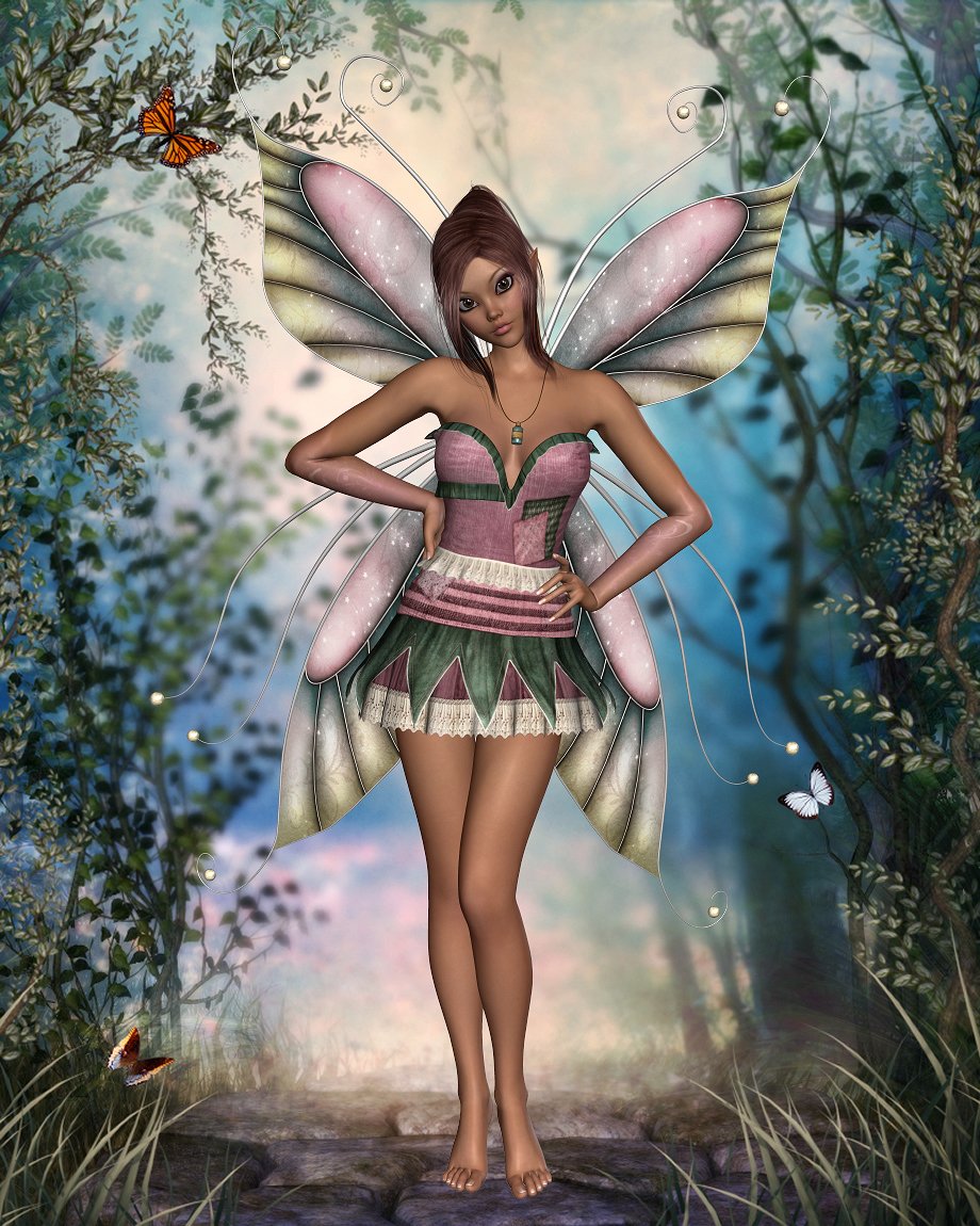 Pixie Sprite Outfit | Daz 3D