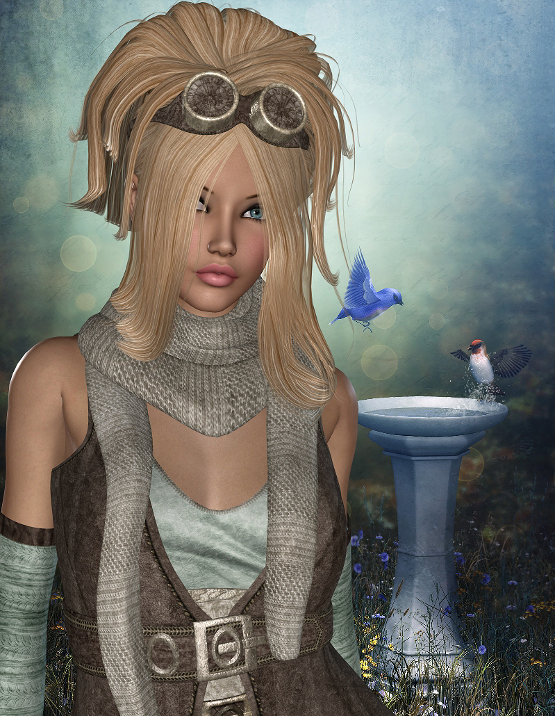 Clockwork Hair | Daz 3D