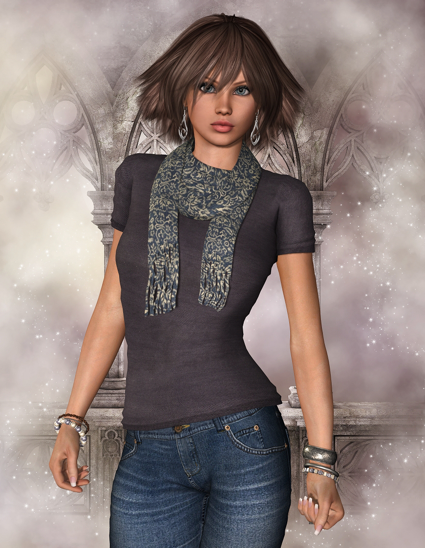 Coffeehouse Fashion | Daz 3D