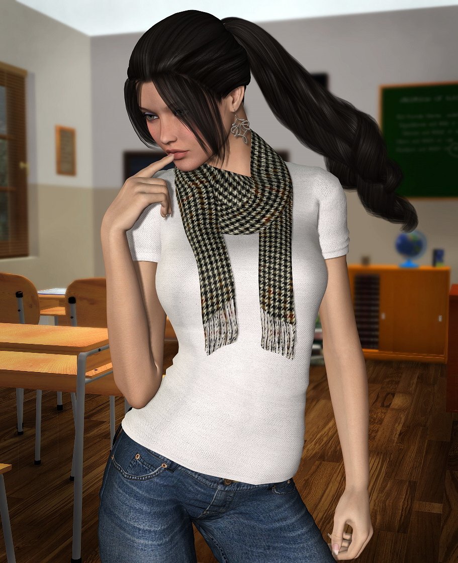Coffeehouse Fashion | Daz 3D