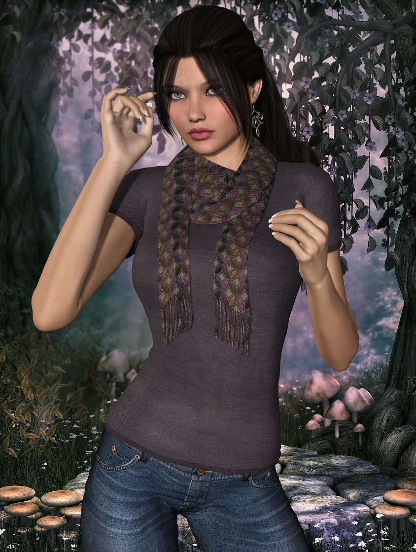 Coffeehouse Fashion | Daz 3D