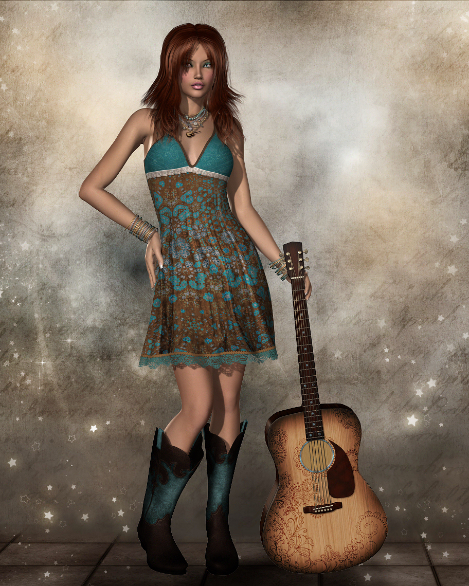 Country Gal V4 | Daz 3d