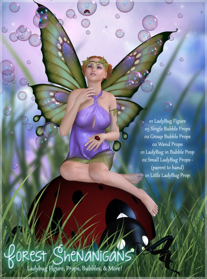 Forest Shenanigans | Daz 3D