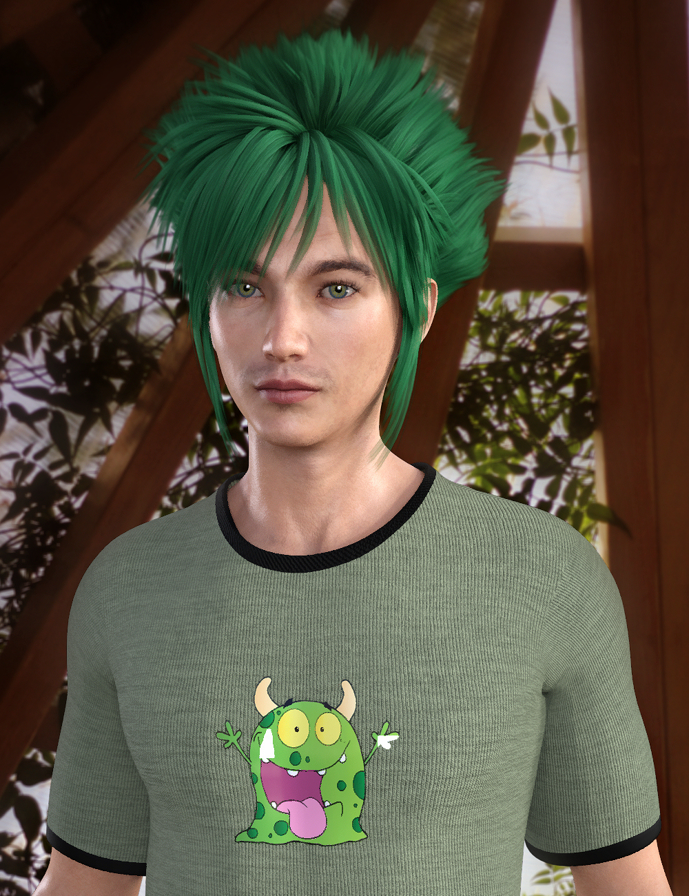 Hiraku Hair Expansion for DS | Daz 3D