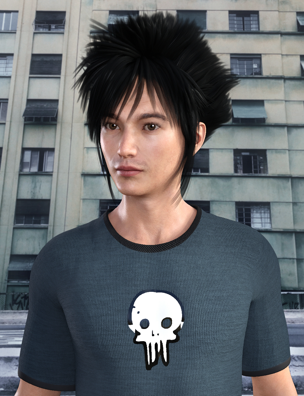 Hiraku Hair Expansion for DS | Daz 3D