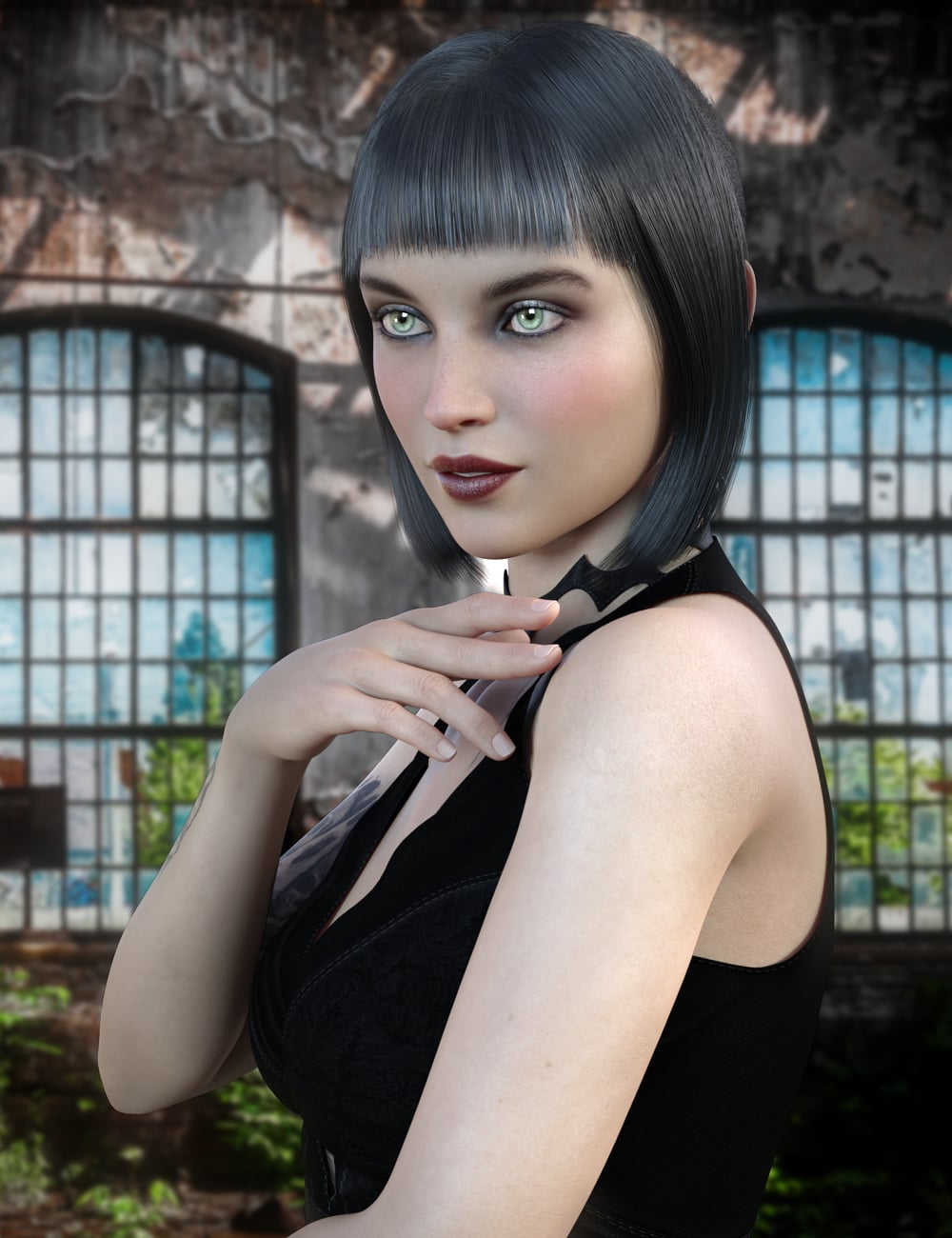 Jolee Hair For Genesis 8 Females And Males Daz 3d