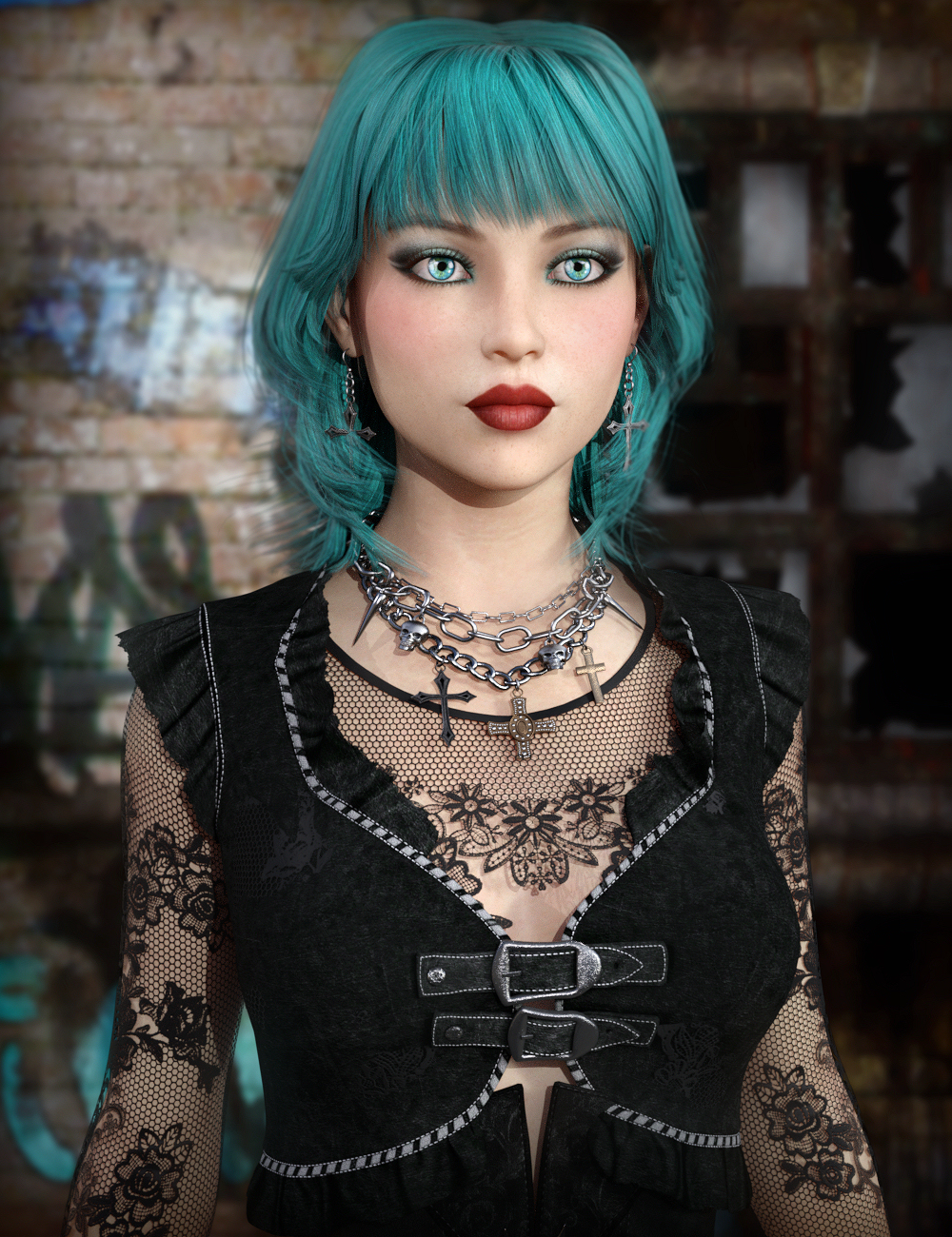 Leah Hair Expansion Daz 3d