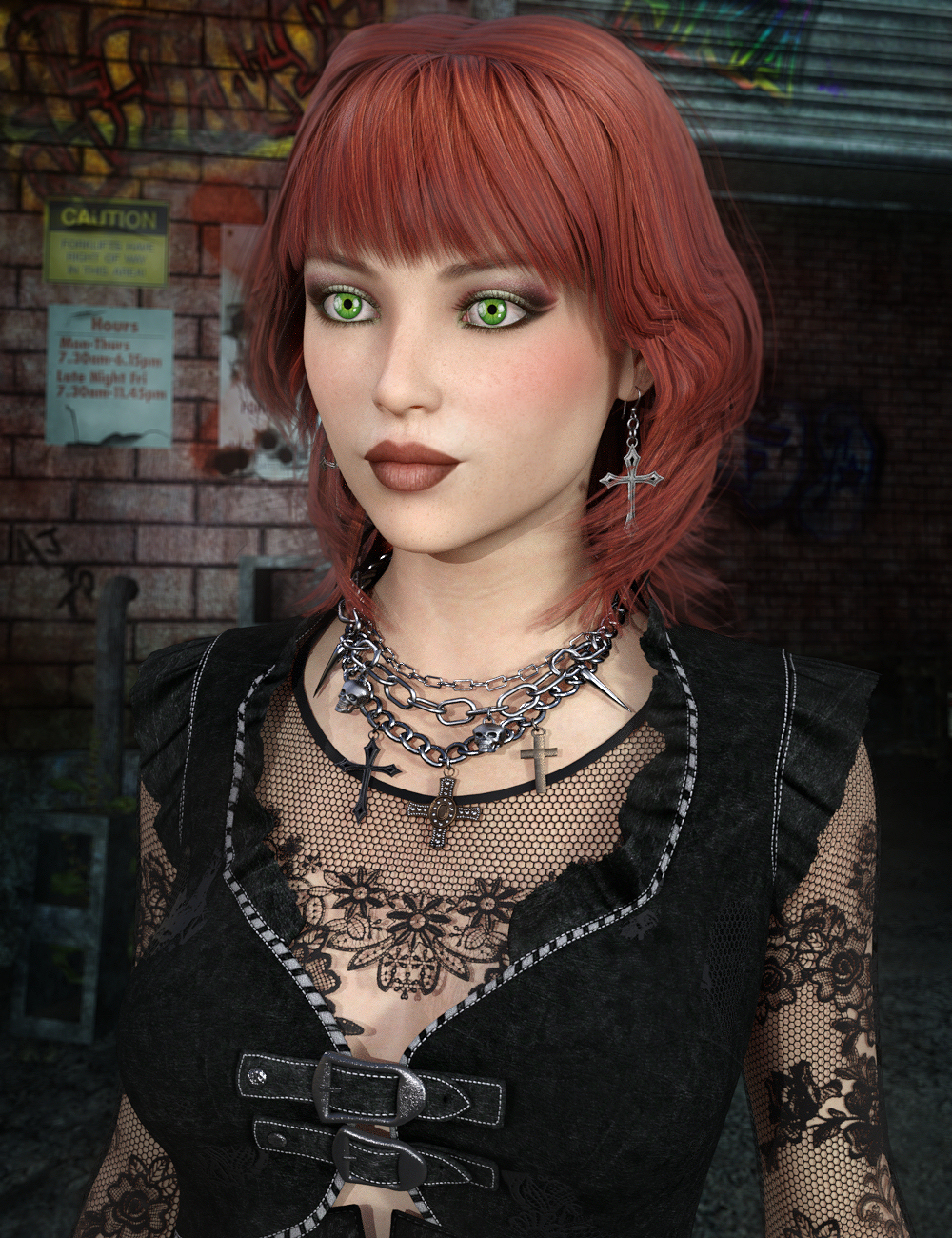 Leah Hair Expansion Daz 3d