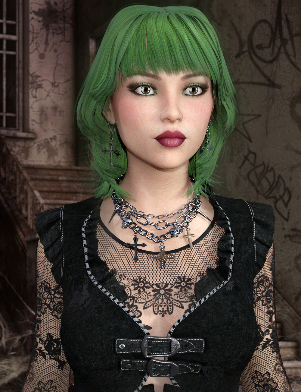 Leah Hair Expansion | Daz 3D