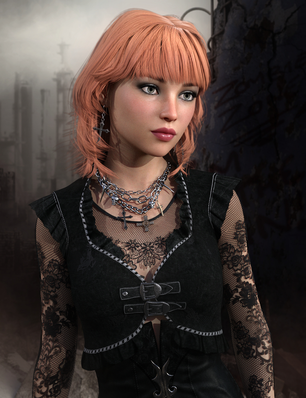Leah Hair Expansion | Daz 3D