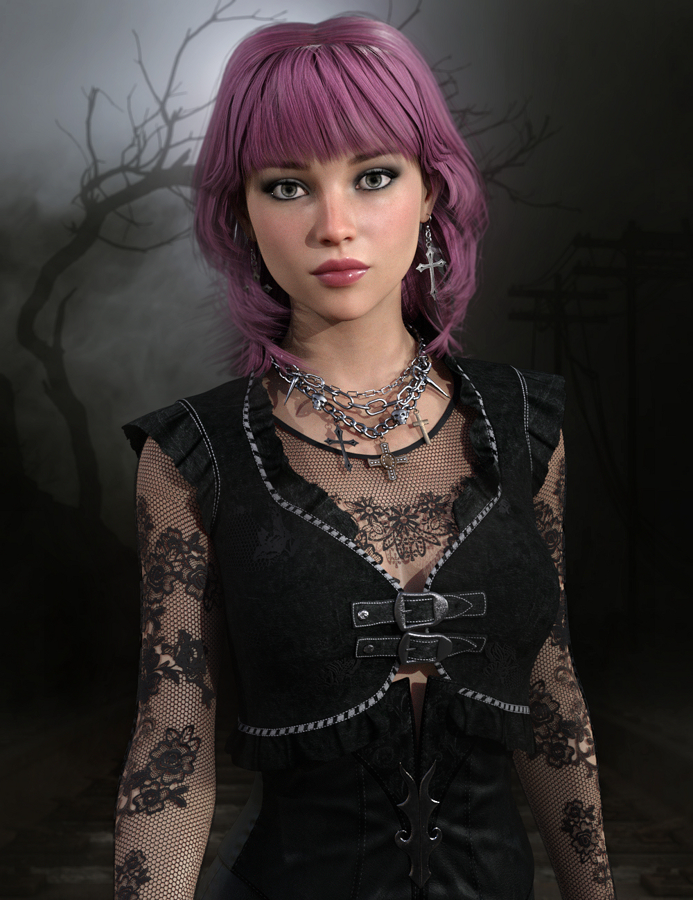 Leah Hair Expansion | Daz 3D