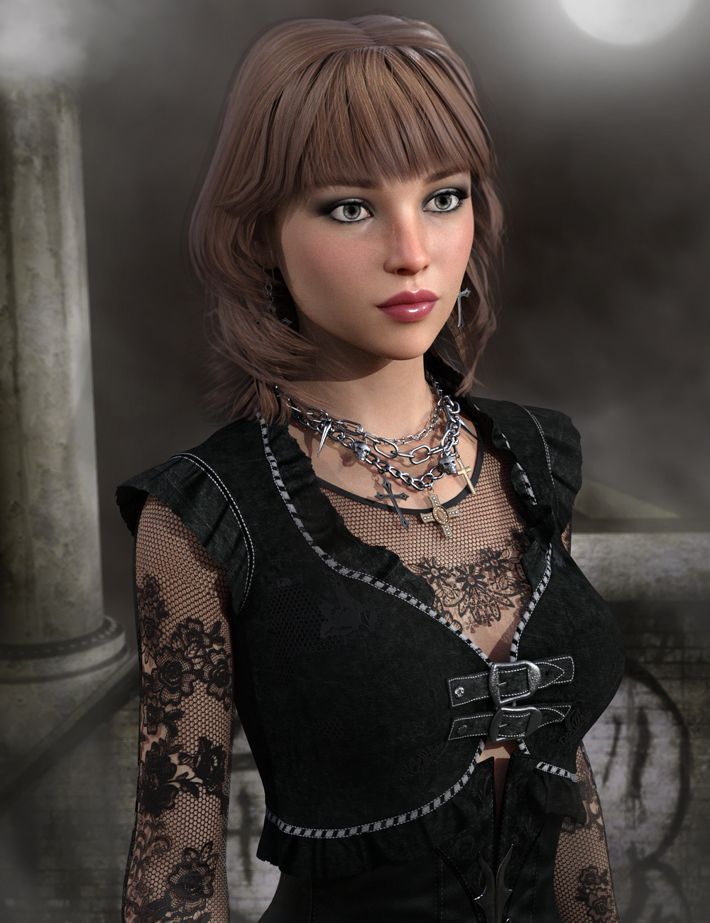 Leah Hair Expansion | Daz 3D