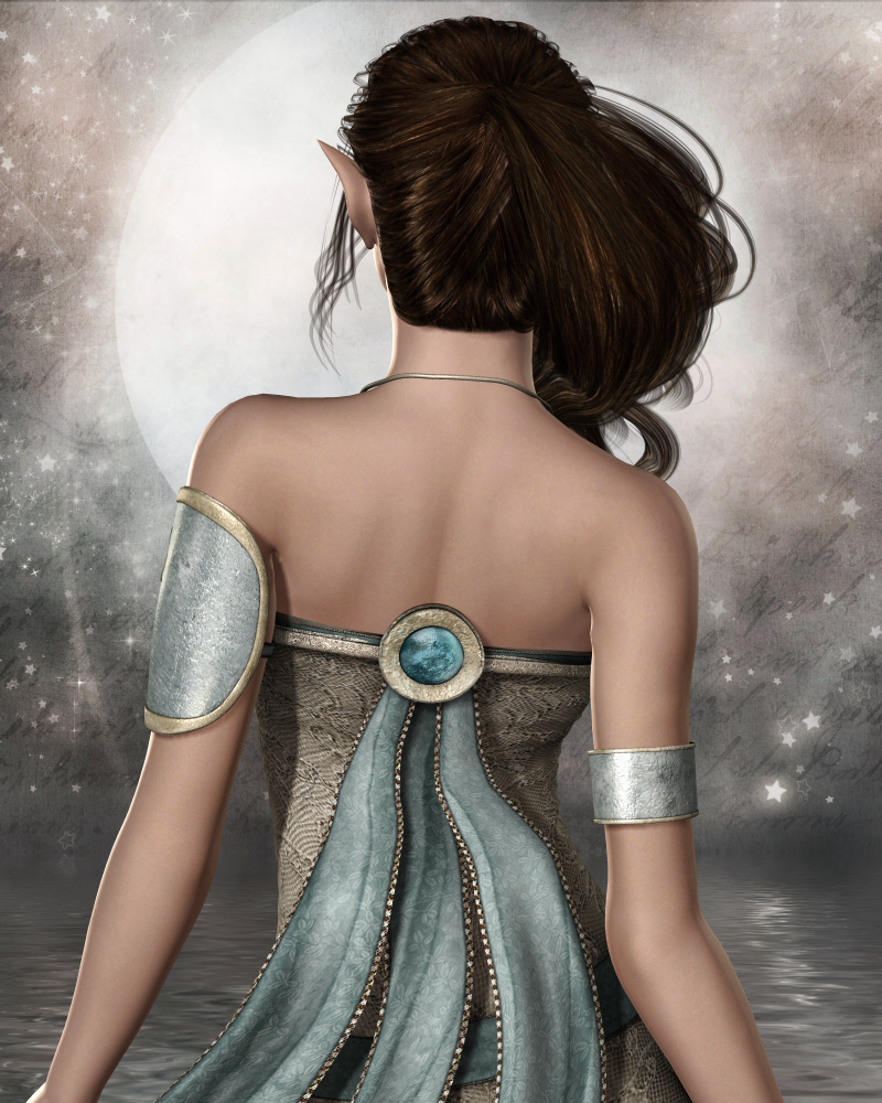 Luna Fairy Hair | Daz 3D