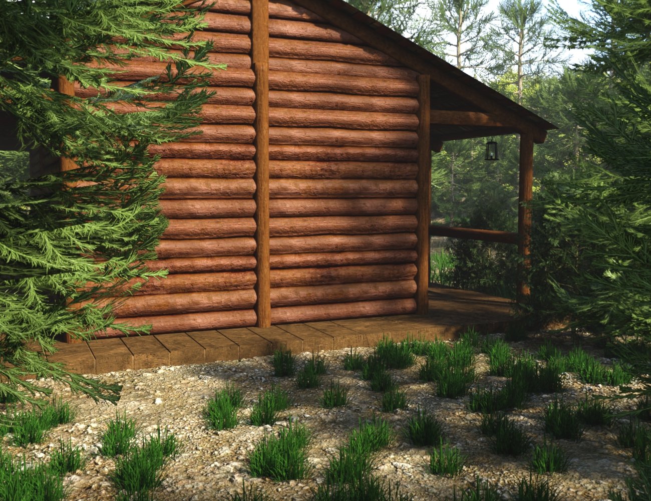 My Log Cabin | Daz 3D