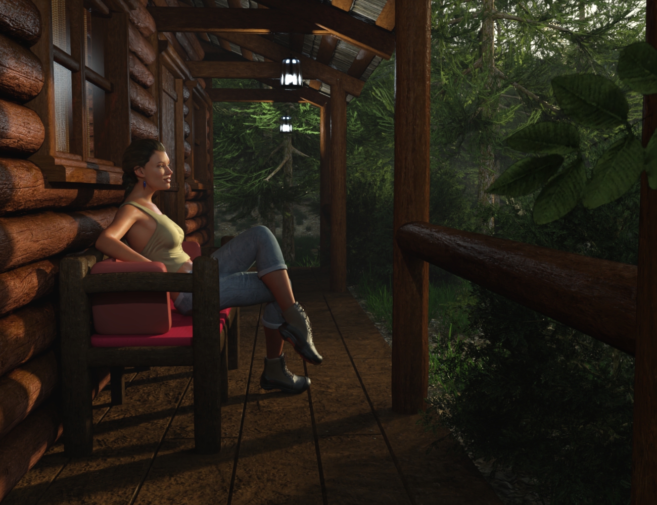 My Log Cabin | Daz 3D