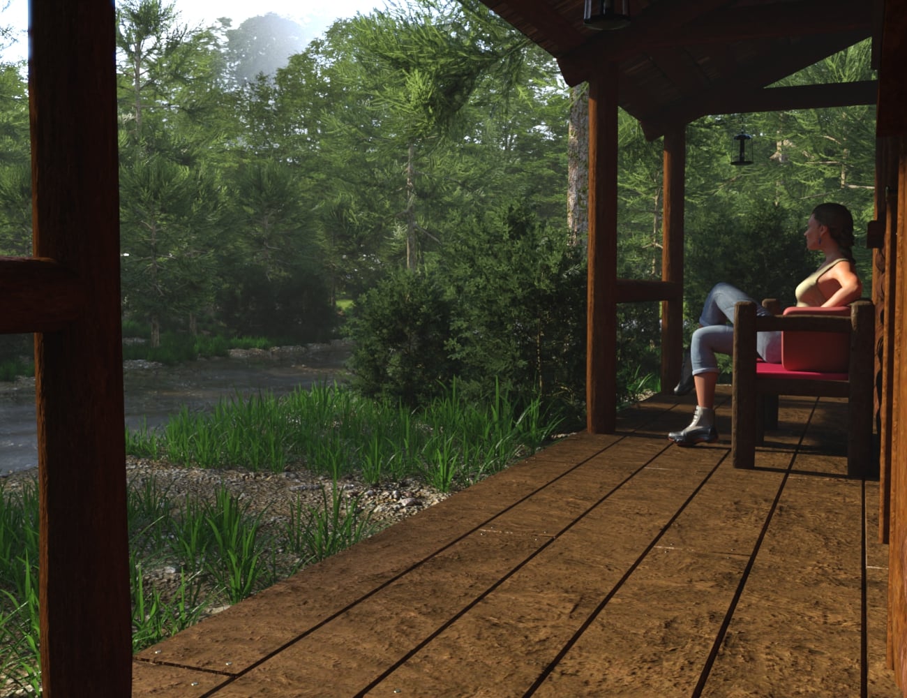 My Log Cabin | Daz 3D