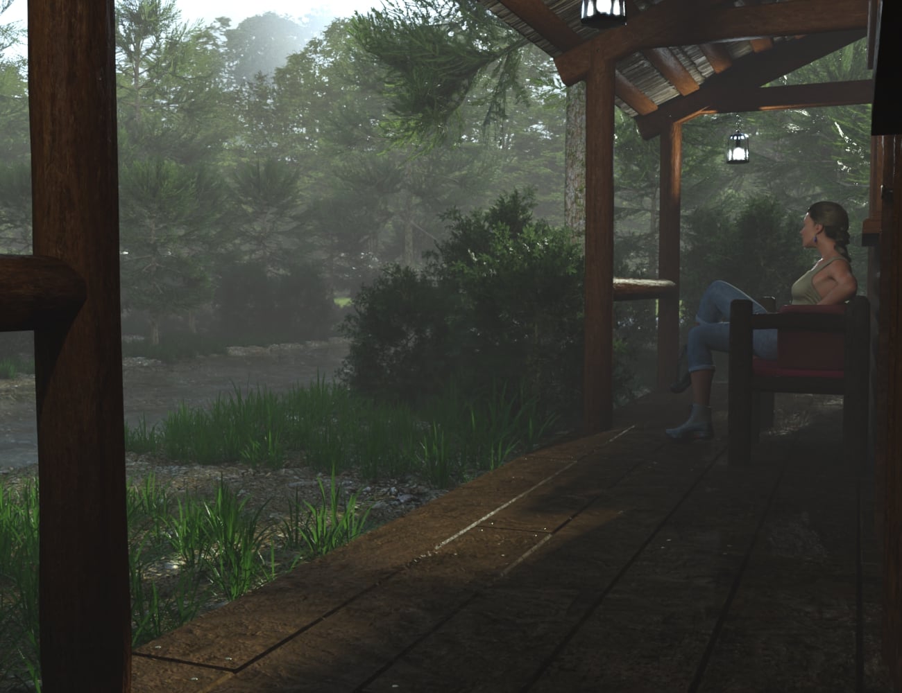 My Log Cabin | Daz 3D