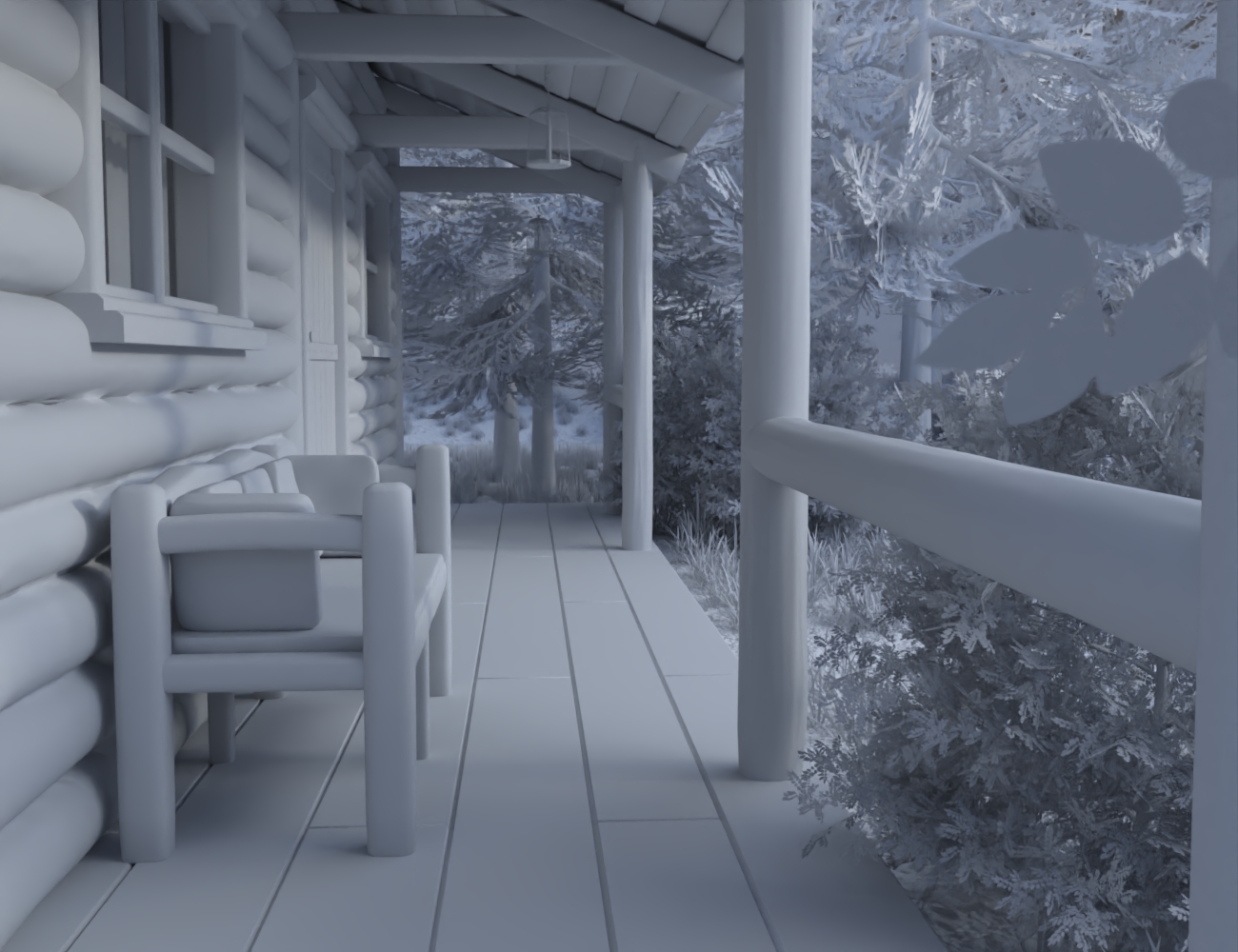 My Log Cabin | Daz 3D