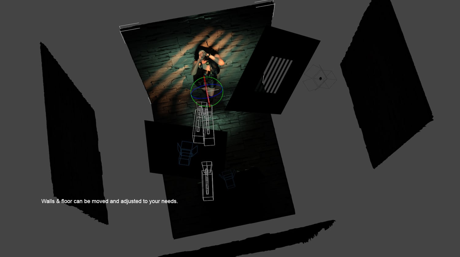 Light Box Grungy Room | Daz 3D