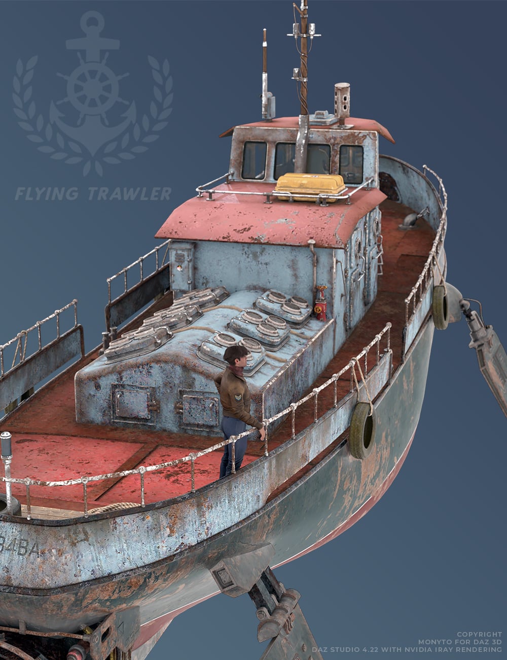 The Flying Trawler | Daz 3D