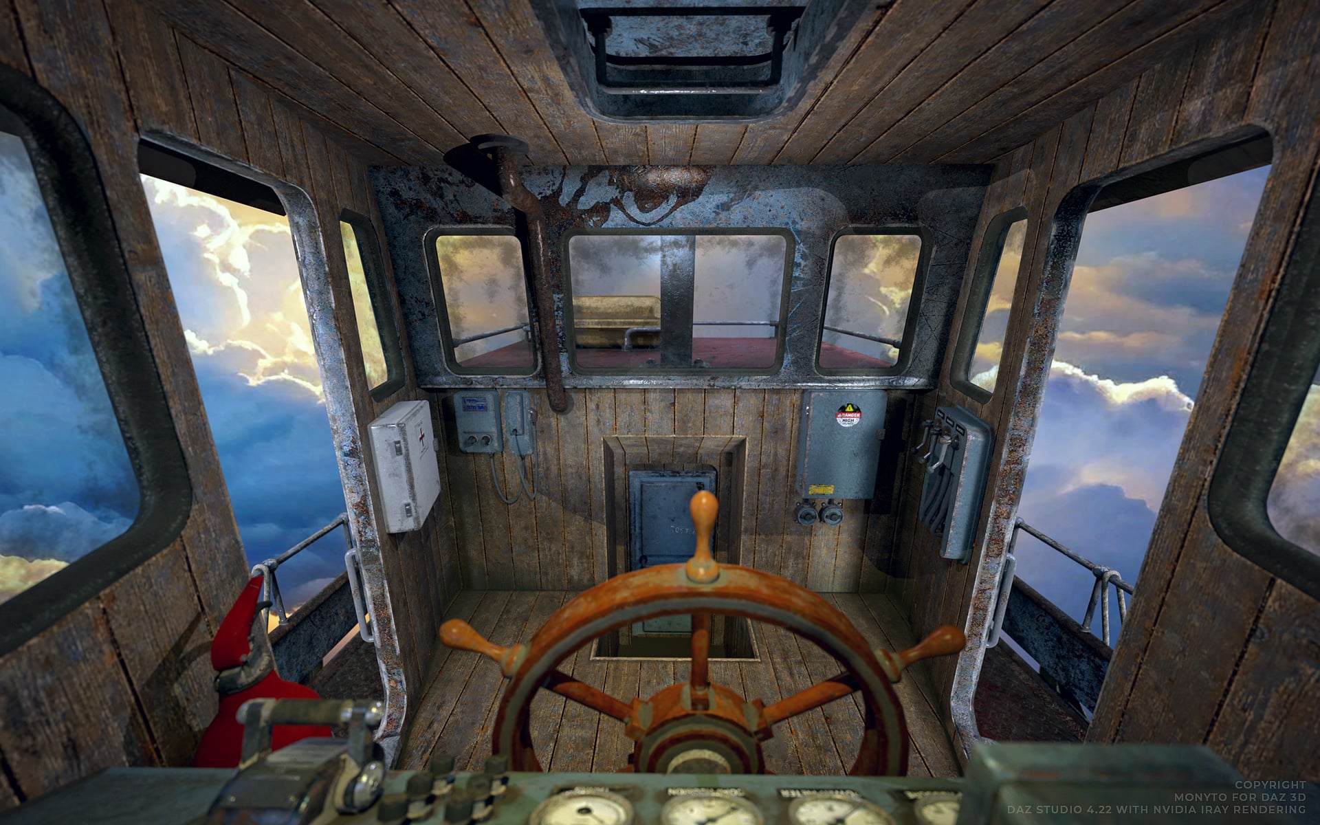 The Flying Trawler | Daz 3D