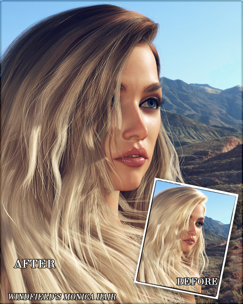 VYK Hair Dye Shaders for Iray | Daz 3D