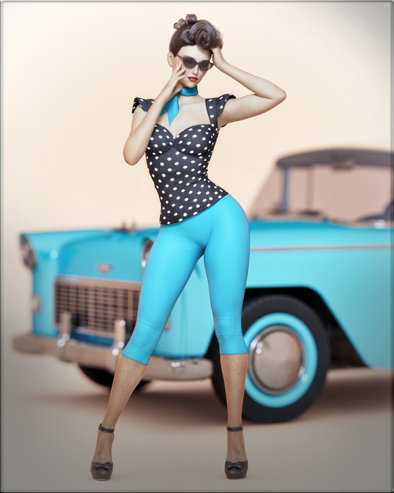 Sexy Skinz - Hot Pants and Capris for G8F | Daz 3D