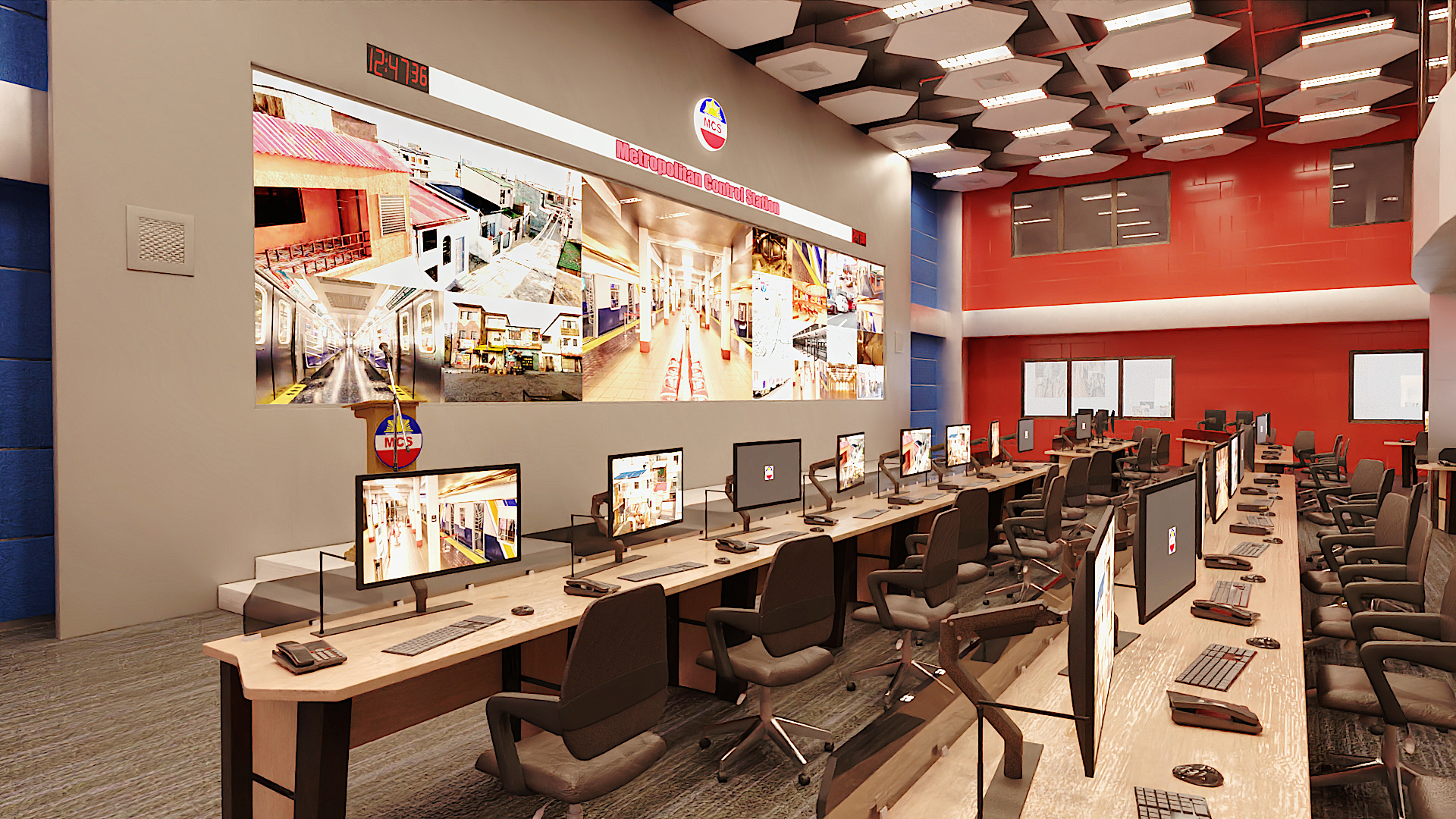 Metropolitan Control Station | Daz 3D