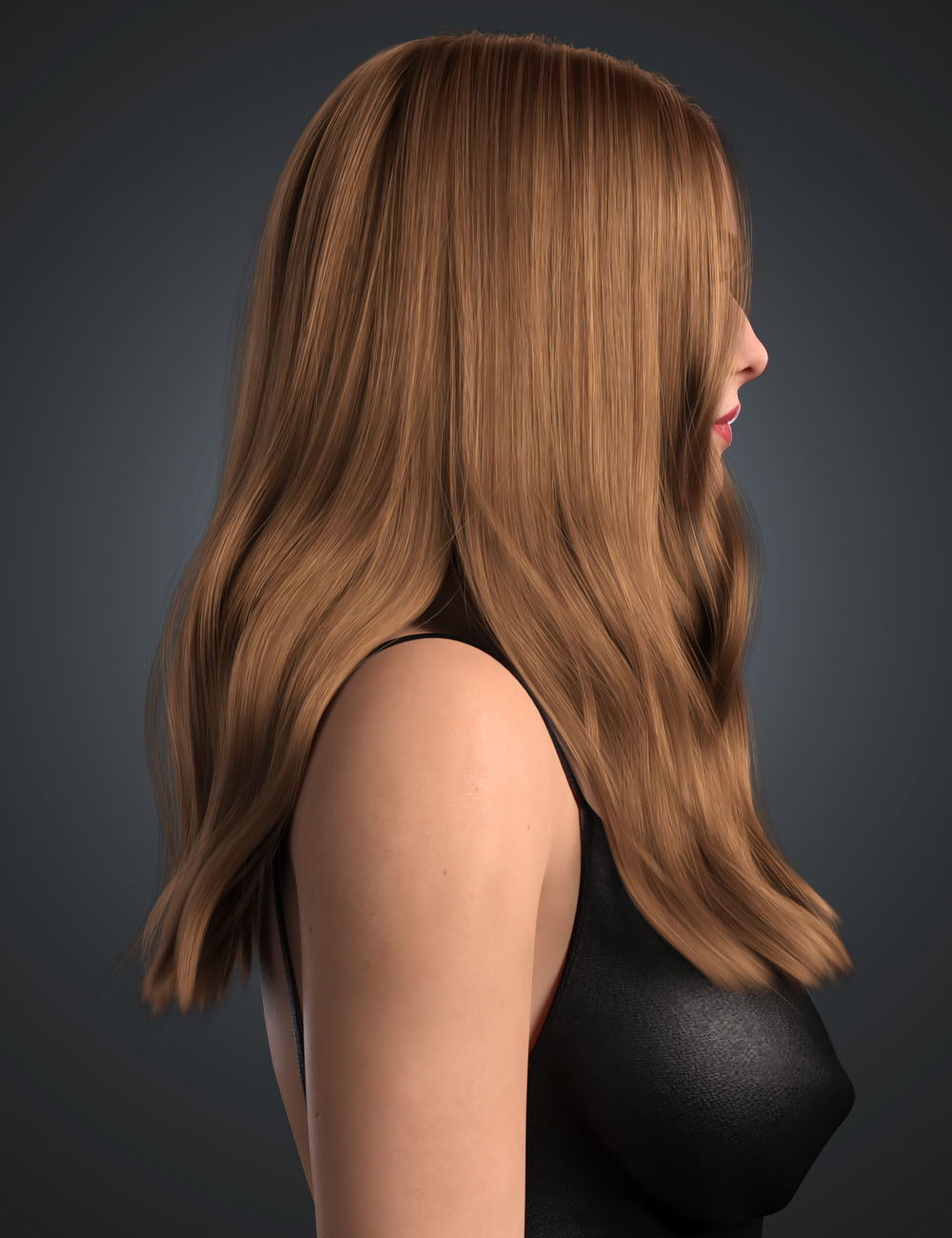 Soft Waves Hair for Genesis 9 | Daz 3D