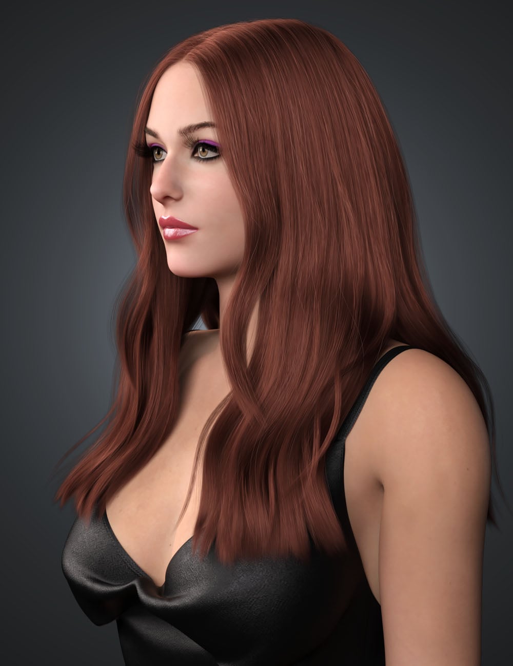 Soft Waves Hair for Genesis 9 | Daz 3D