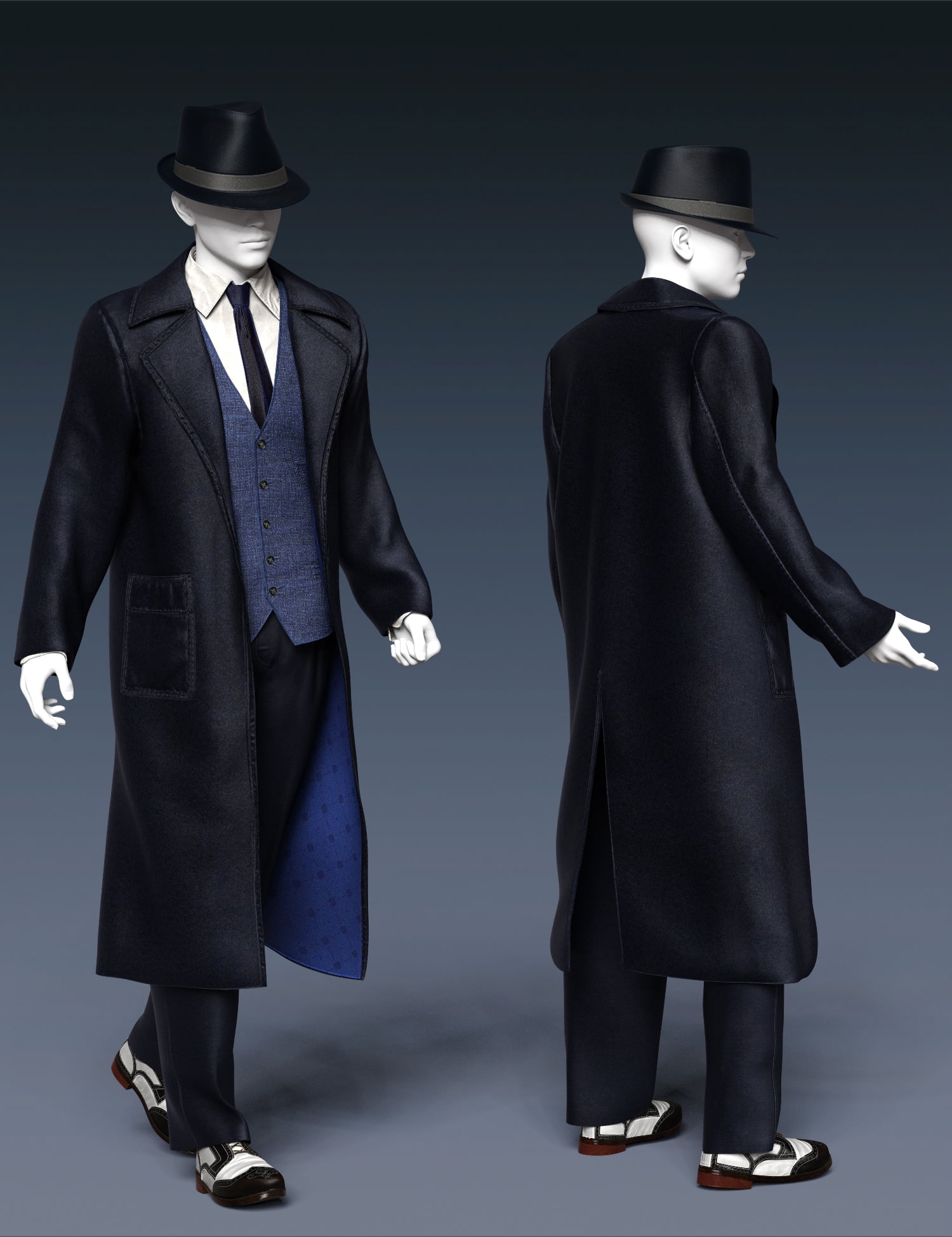 dForce Padrino Outfit Texture Add-On | Daz 3D